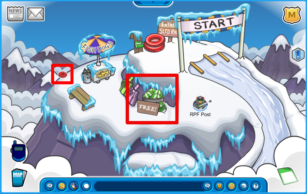 CLUB PENGUIN LEGACY: THE EXTREME SLED RACE 2023 PARTY GUIDE » Rebel ...