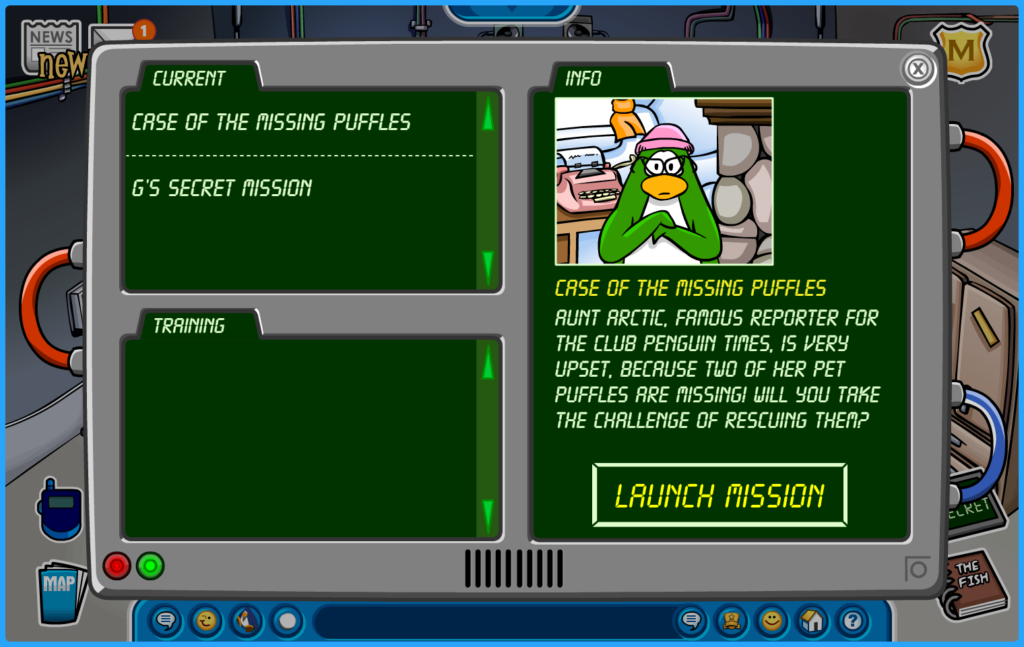 PSA MISSION 1: CASE OF THE MISSING PUFFLES - CLUB PENGUIN JOURNEY ...
