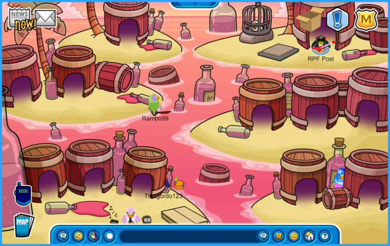 CLUB PENGUIN JOURNEY APRIL FOOLS 2024 PARTY QUESTS » Rebel Penguin ...