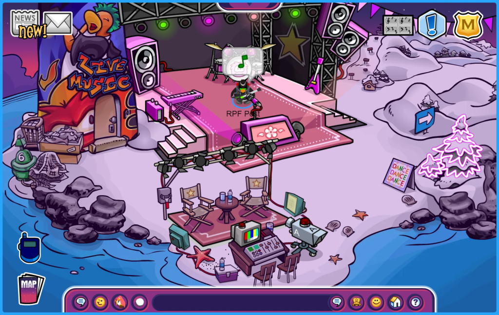 CLUB PENGUIN JOURNEY: MUSIC JAM PARTY QUESTS GUIDE 2024 » Rebel Penguin ...