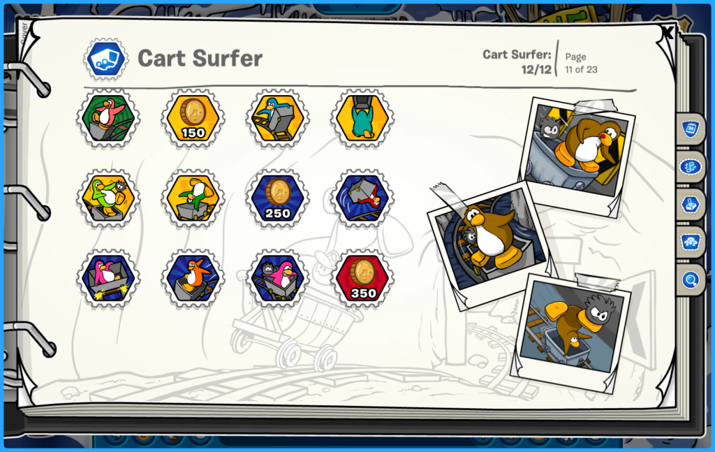 CPJ Stamp Guide - Cart Surfer » Rebel Penguin Federation
