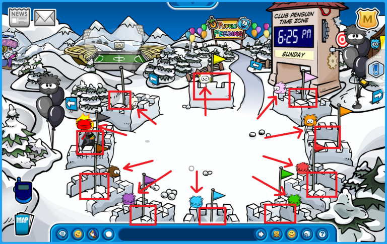 CLUB PENGUIN LEGACY: PUFFLE PARTY 2024 PARTY QUESTS GUIDE » Rebel ...