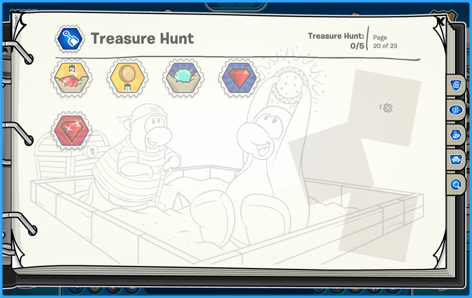 CP Journey Treasure Hunt Stamp Guide » Rebel Penguin Federation