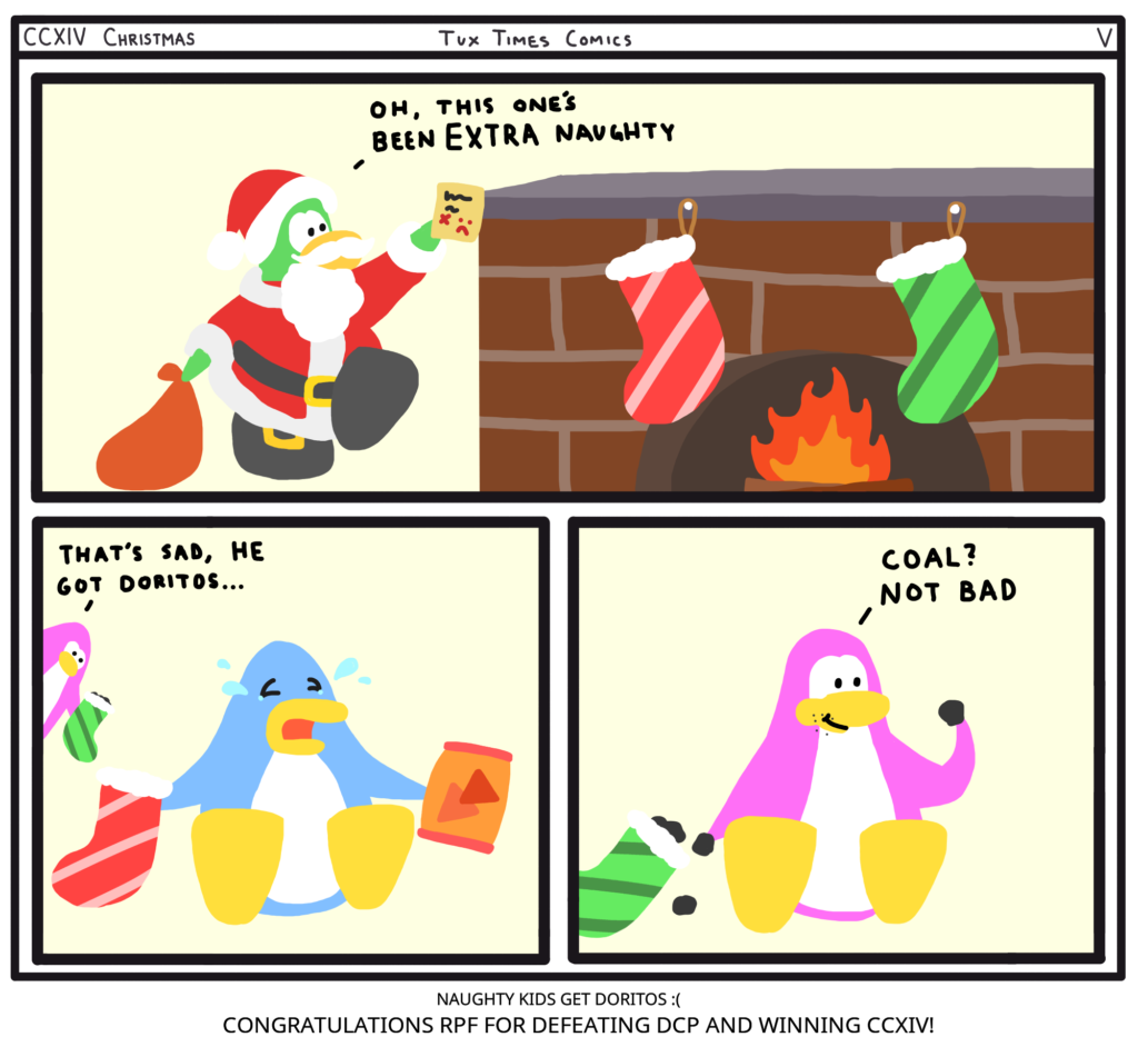 Tuxedo Times - Issue #244 » Rebel Penguin Federation