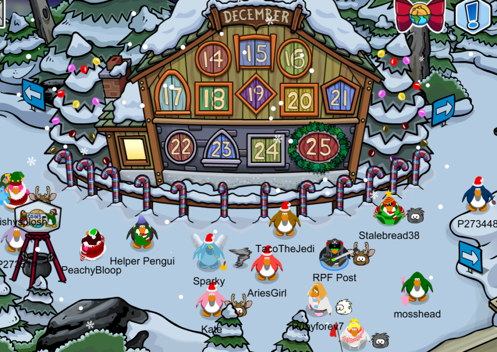 Club Penguin Journey: Holiday Party Guide 2024 » Rebel Penguin Federation