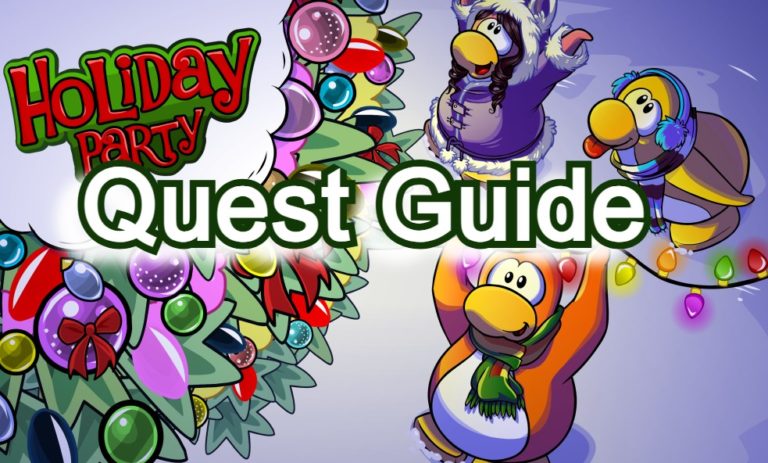 Quest Guide: Club Penguin Legacy Holiday Party 2024 » Rebel Penguin ...