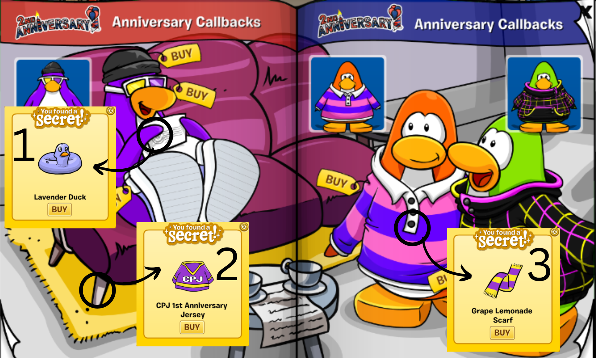 CLUB PENGUIN JOURNEY: FEBRUARY 2025 PENGUIN STYLE CATALOG SECRETS ...