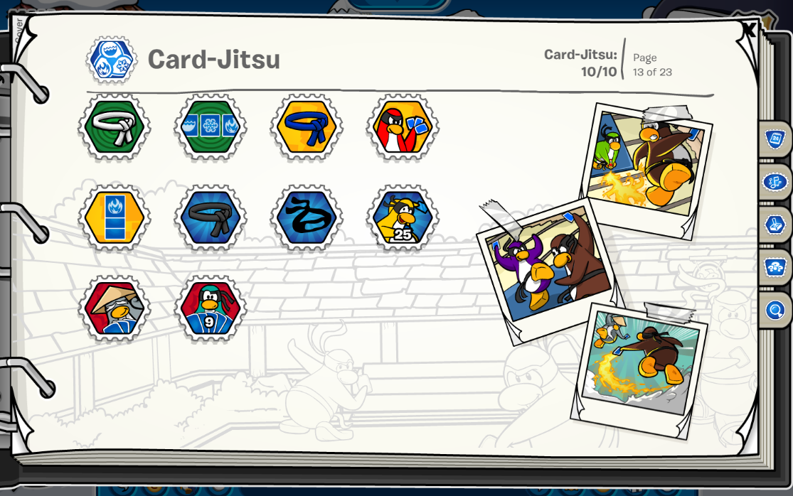 CPJ STAMP GUIDE - CARD JITSU » Rebel Penguin Federation