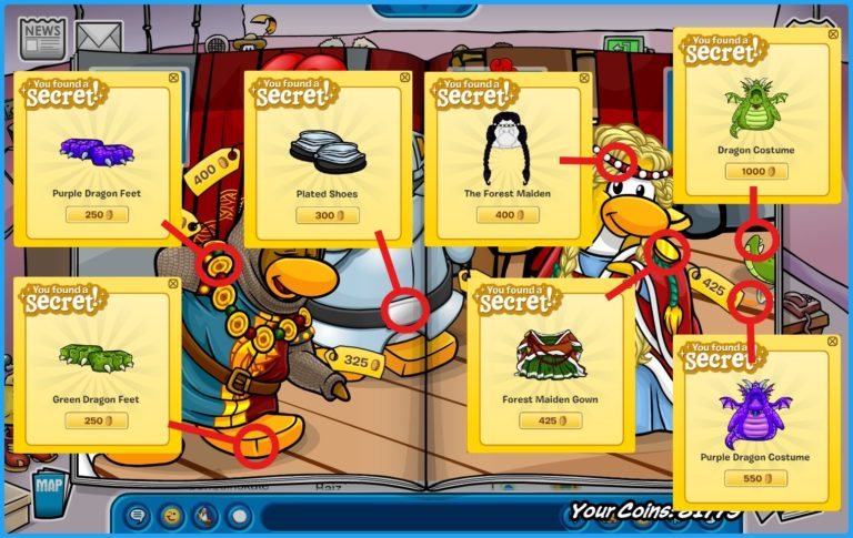 Club Penguin Legacy: February Penguin Style Hidden Items 2025 » Rebel ...