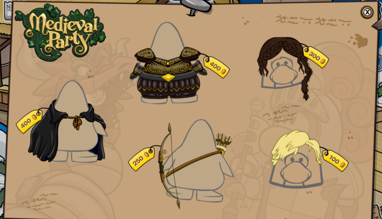 Club Penguin Legacy: Medieval Party Complete Guide 2025 » Rebel Penguin ...