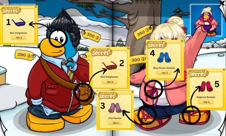 CLUB PENGUIN LEGACY: APRIL 2025 PENGUIN STYLE CATALOG SECRETS » Rebel ...