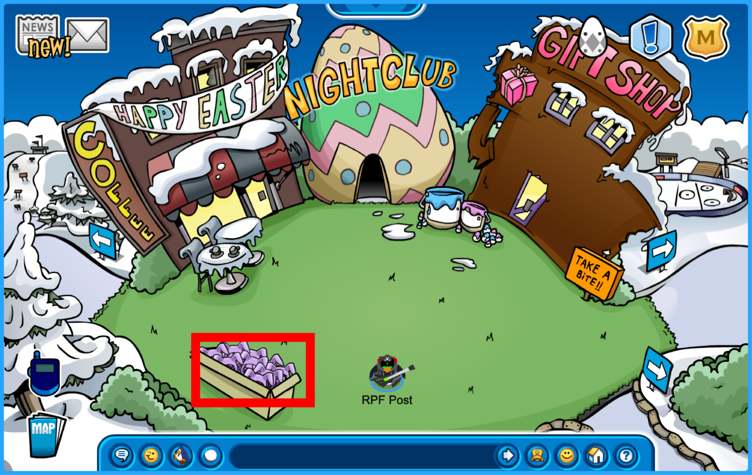 Club Penguin Journey: Easter Egg Hunt Guide 2025 » Rebel Penguin Federation