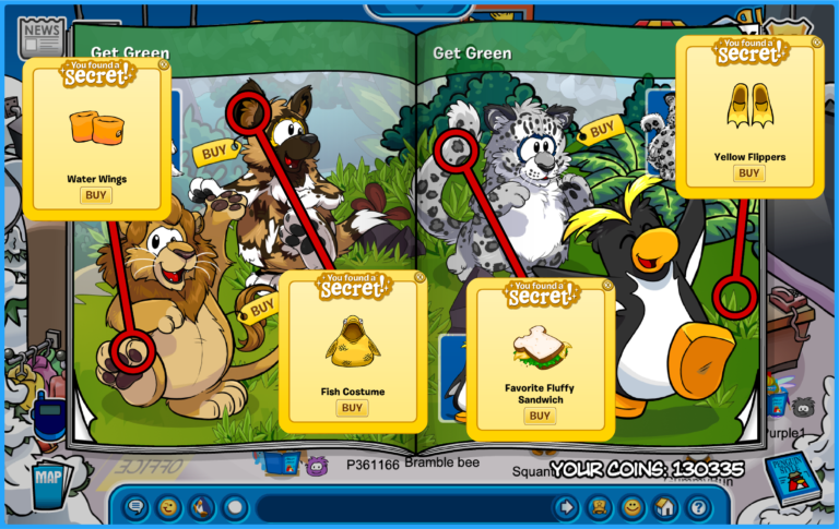 Club Penguin Journey: April 2025 Penguin Style Hidden Items Catalog ...