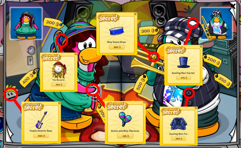 CLUB PENGUIN LEGACY: MAY 2025 PENGUIN STYLE CATALOG SECRETS » Rebel ...