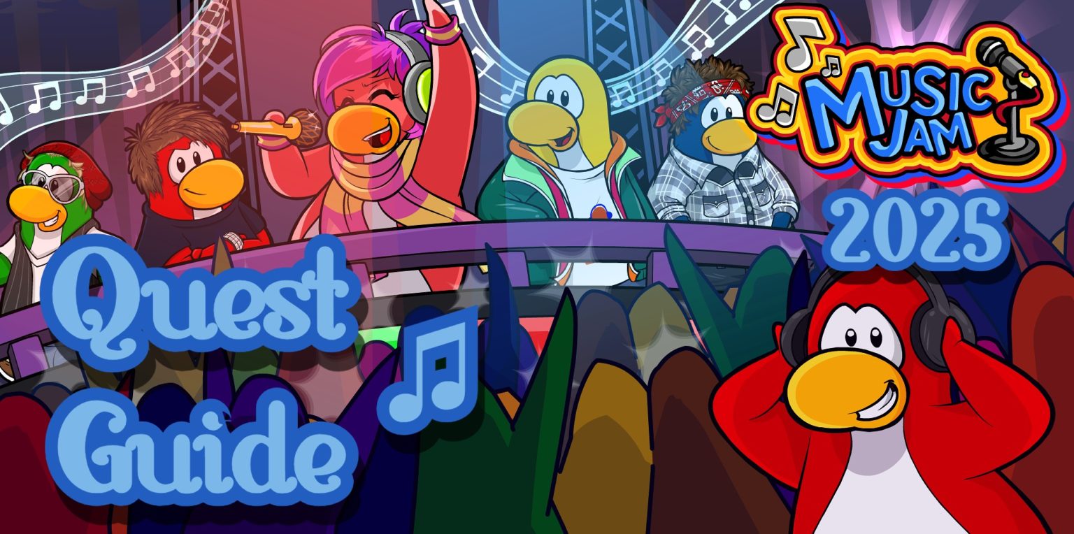 Club Penguin Legacy Music Jam Quest Guide 2025 » Rebel Penguin Federation