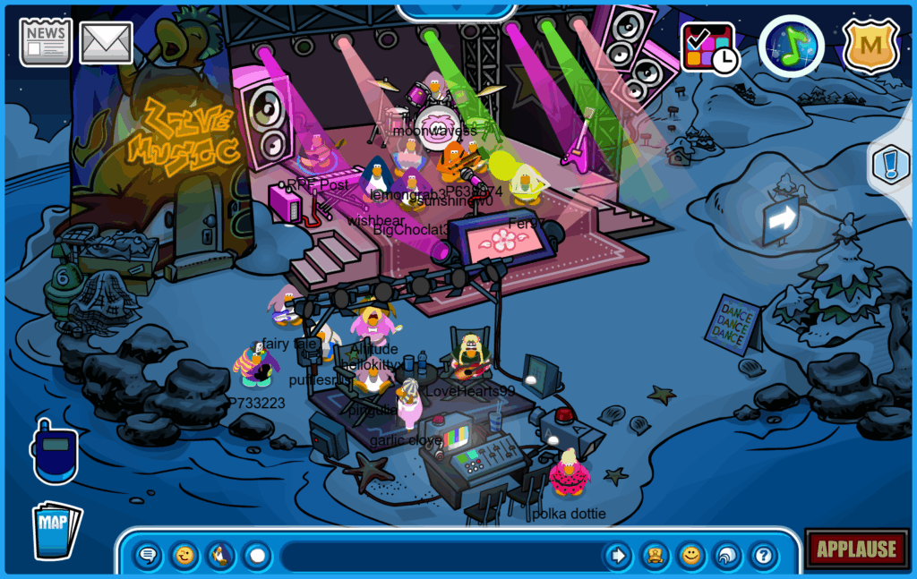 Club Penguin Legacy Music Jam Quest Guide 2025 » Rebel Penguin Federation