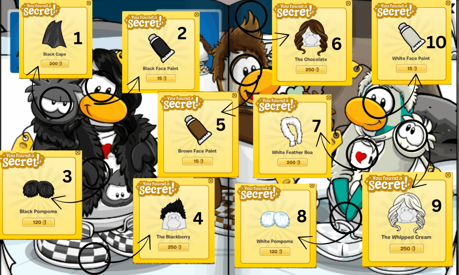 CLUB PENGUIN LEGACY: AUGUST 2025 PENGUIN STYLE CATALOG » Rebel Penguin ...