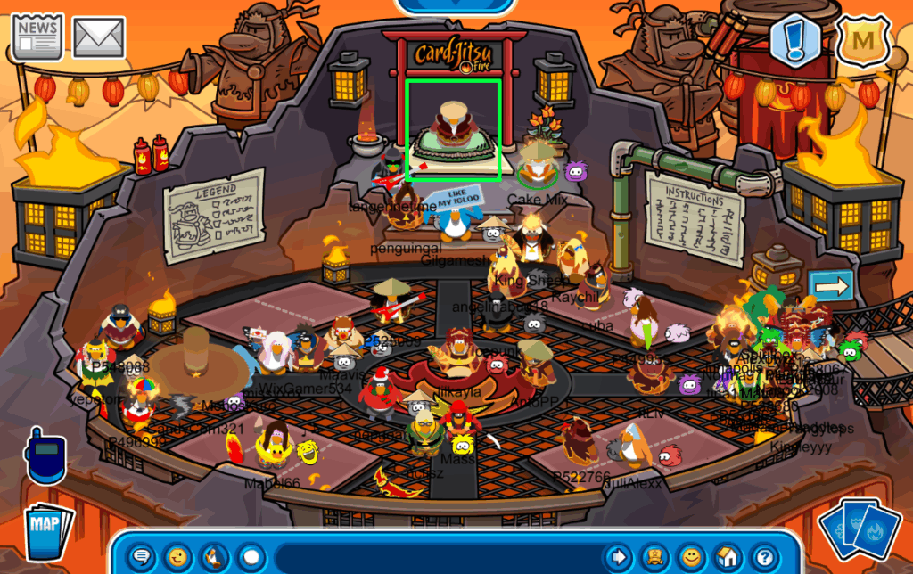 CPJ STAMP GUIDE - CARD JITSU FIRE » Rebel Penguin Federation