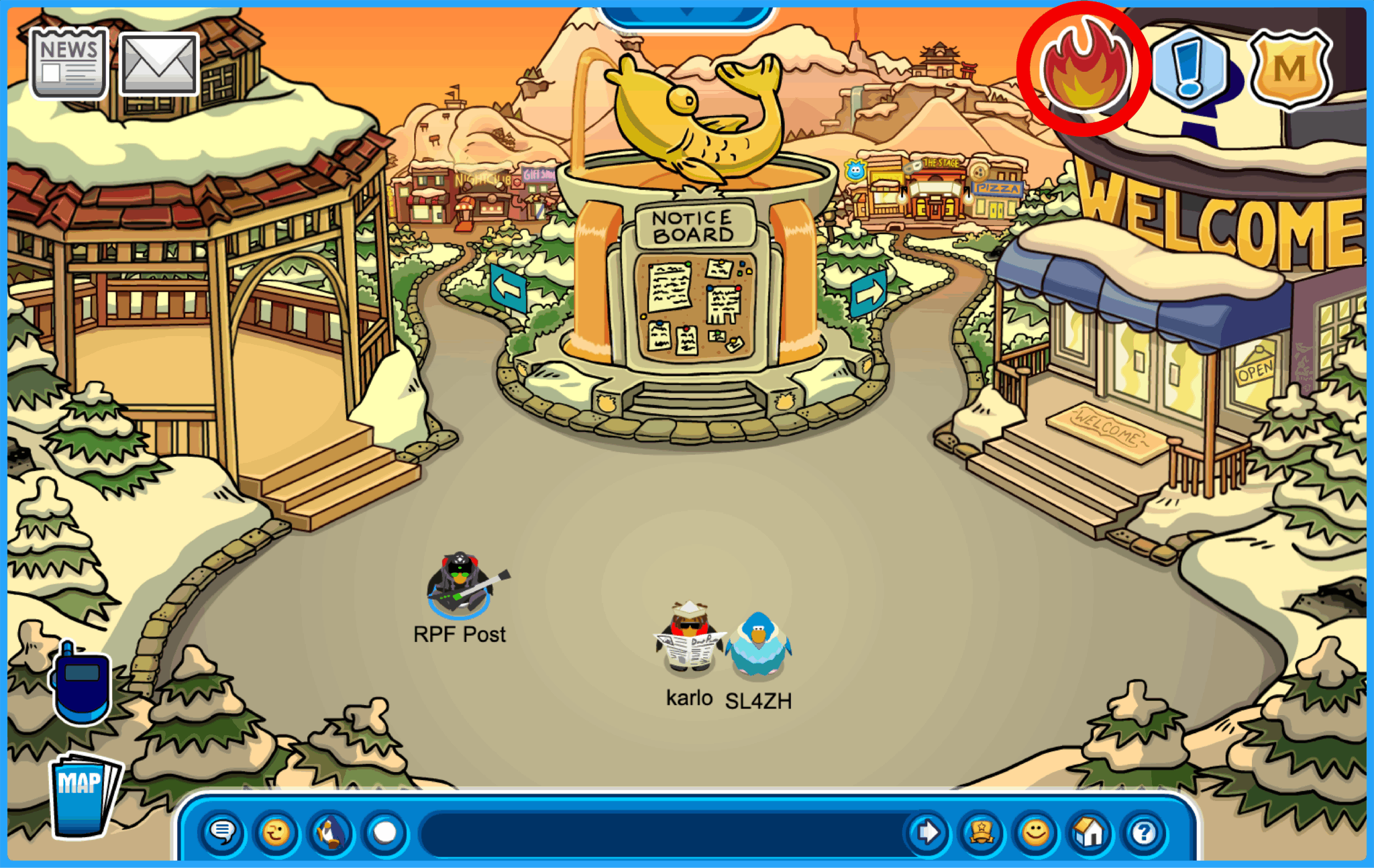 Card Jitsu Fire Scavenger Hunt 2025 - Club Penguin Journey » Rebel ...