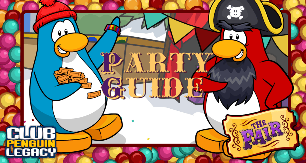 Club Penguin Legacy: 2025 Fall Fair Party Guide » Rebel Penguin Federation