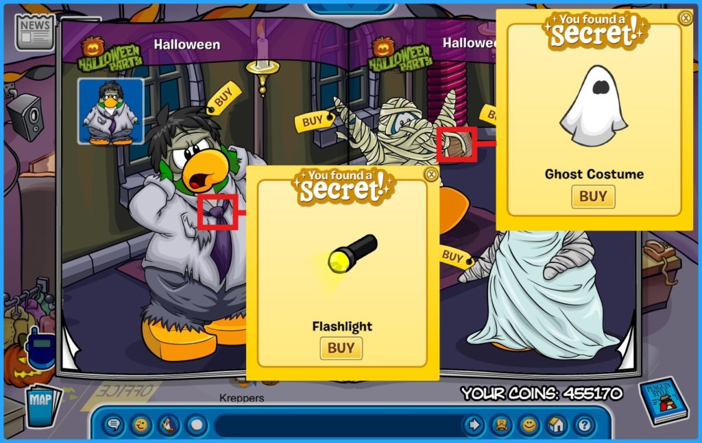 Club Penguin Journey: Halloween Party Quest Guide 2025 » Rebel Penguin ...
