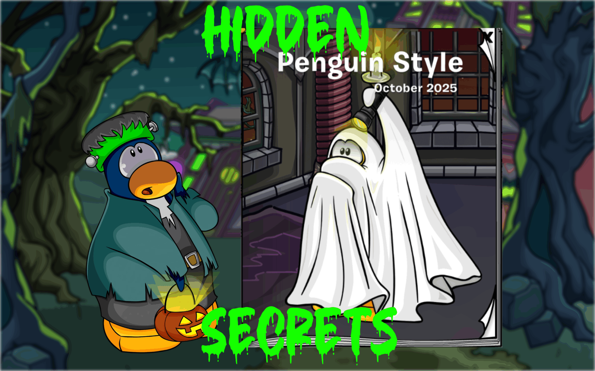 Club Penguin Legacy: Penguin Style Catalog Secrets October 2025 » Rebel ...
