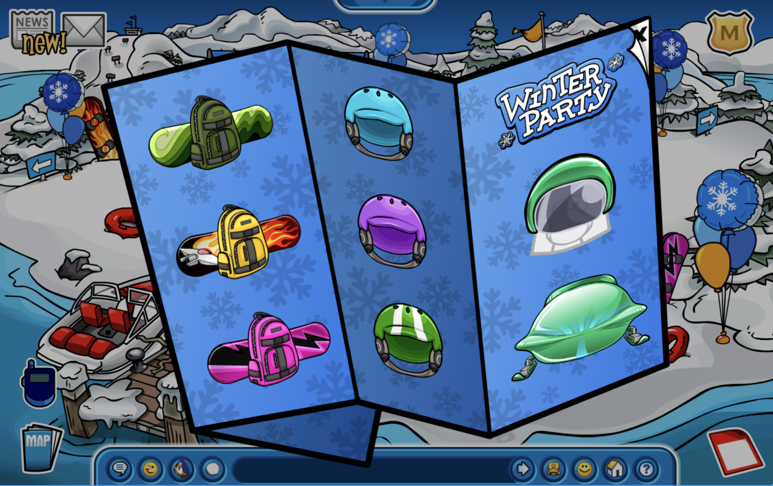 Winter Party 2026 Party Guide- Club Penguin Journey » Rebel Penguin ...