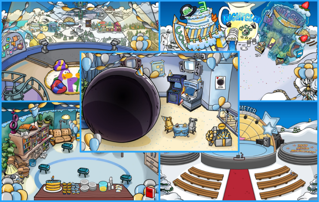 Club Penguin Journey: 3rd Anniversary Party 2026 Guide » Rebel Penguin ...